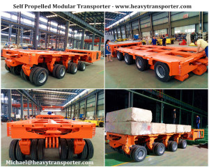 Self Propelled Modular Transporter – SPMT/SPT – China Heavy Transporter